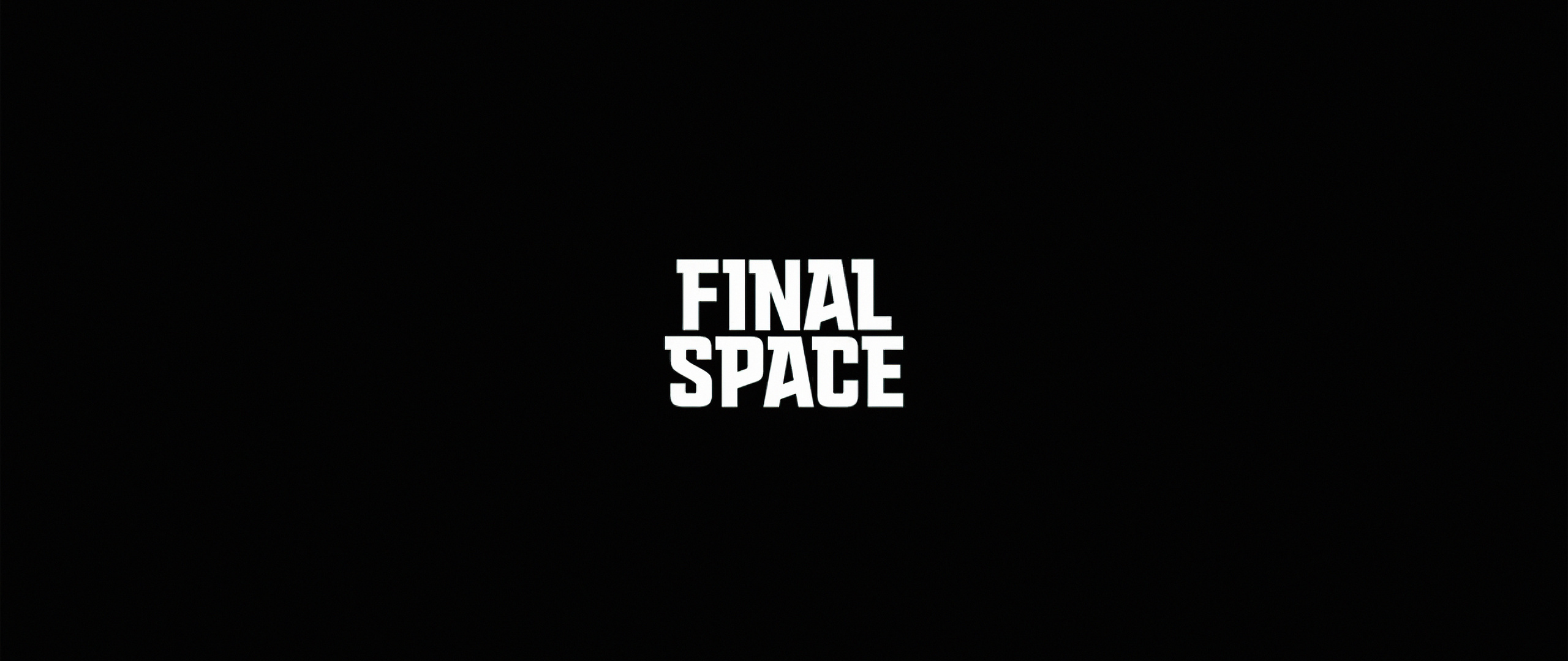 2560x1080 Final Space Logo Dark 5k Wallpaper,2560x1080 Resolution HD 4k ...