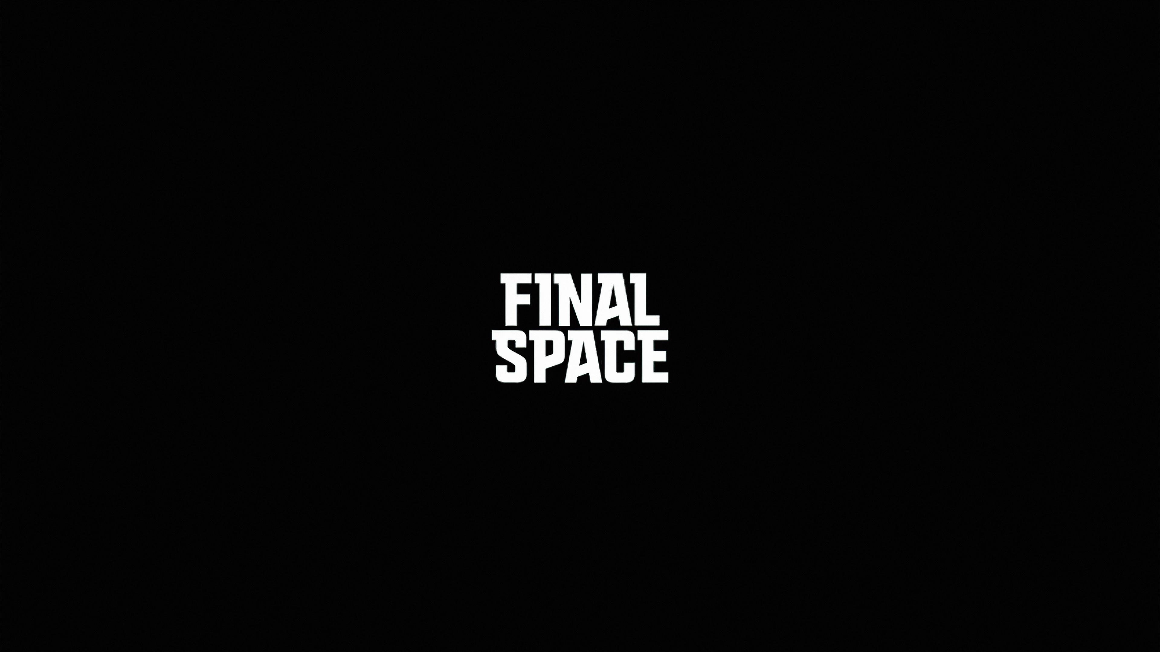 3840x2160 Final Space Logo Dark 5k 4K ,HD 4k Wallpapers,Images ...