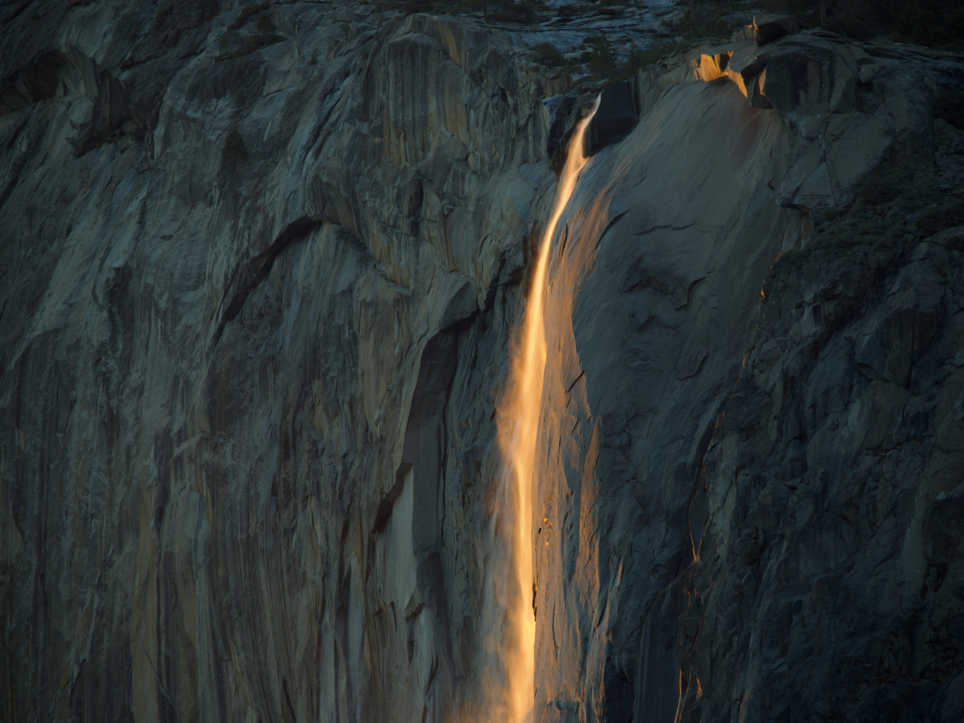 1400x1050 Firefall Yosemite National Park Wallpaper,1400x1050 ...