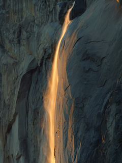 240x320 Firefall Yosemite National Park Nokia 230, Nokia 215, Samsung ...