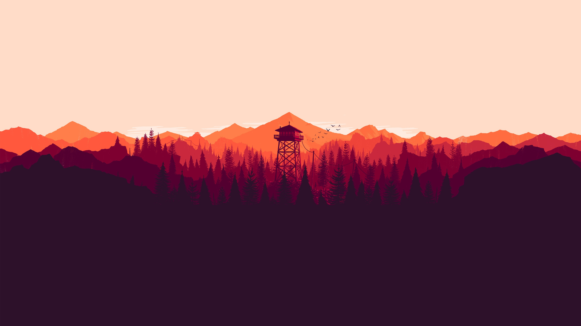 1920x1080 Firewatch Tower Laptop Full HD 1080P ,HD 4k Wallpapers,Images ...