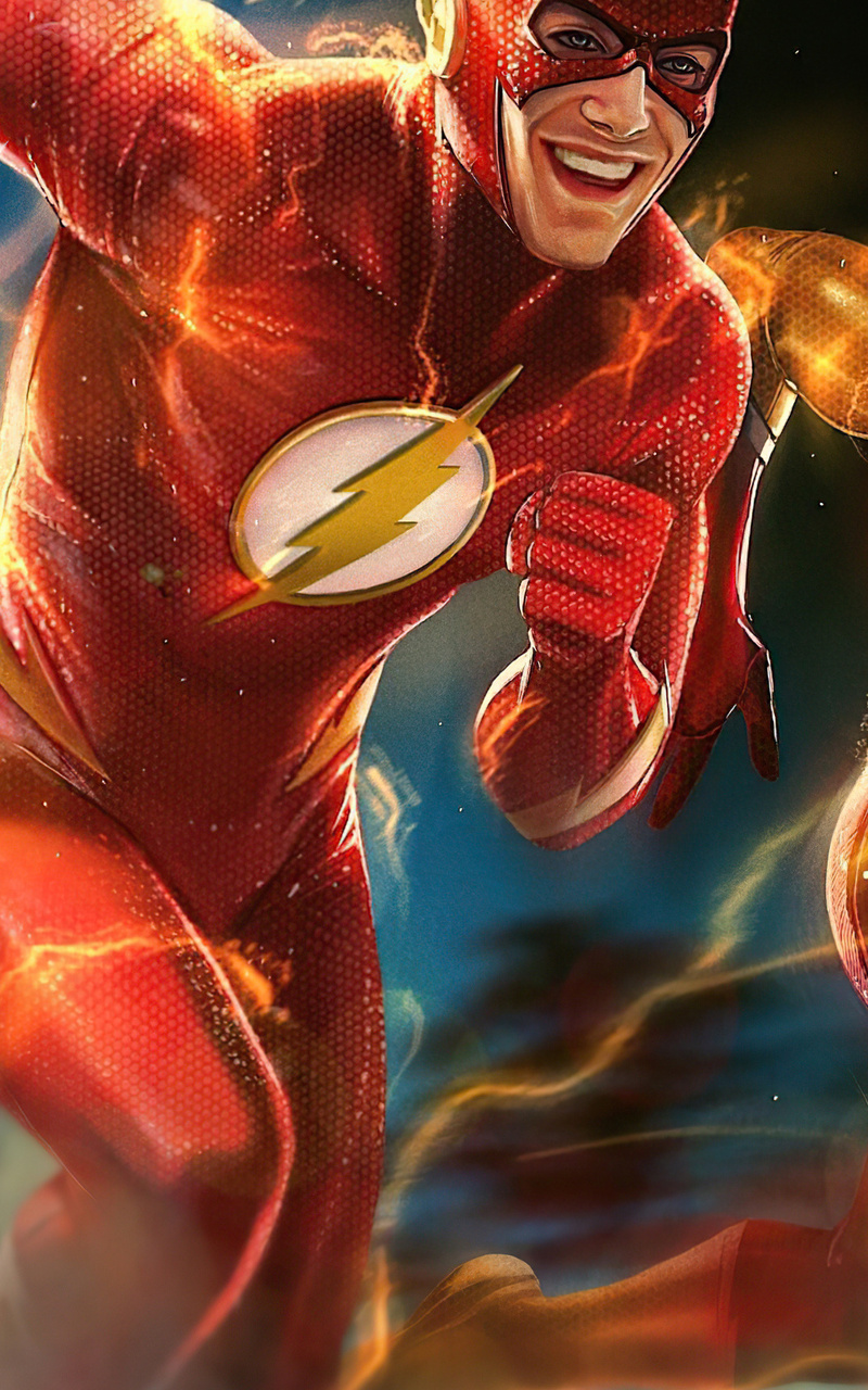 800x1280 Flash And Kid Flash 4k Nexus 7,Samsung Galaxy Tab 10,Note ...
