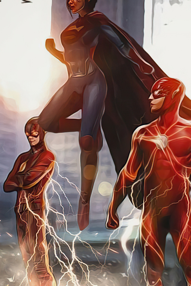 640x960 Flash Movie Concept Art iPhone 4, iPhone 4S ,HD 4k Wallpapers ...