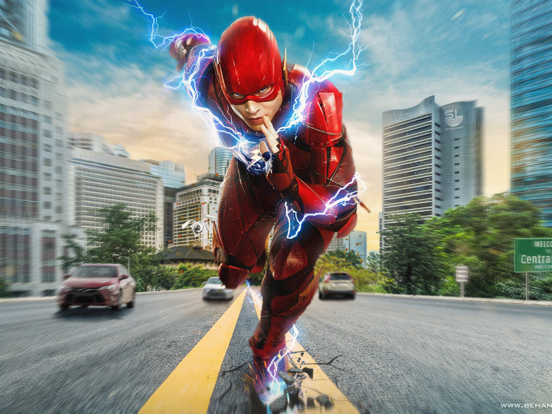 1920x1440 Flash The Speedster 1920x1440 Resolution HD 4k Wallpapers ...