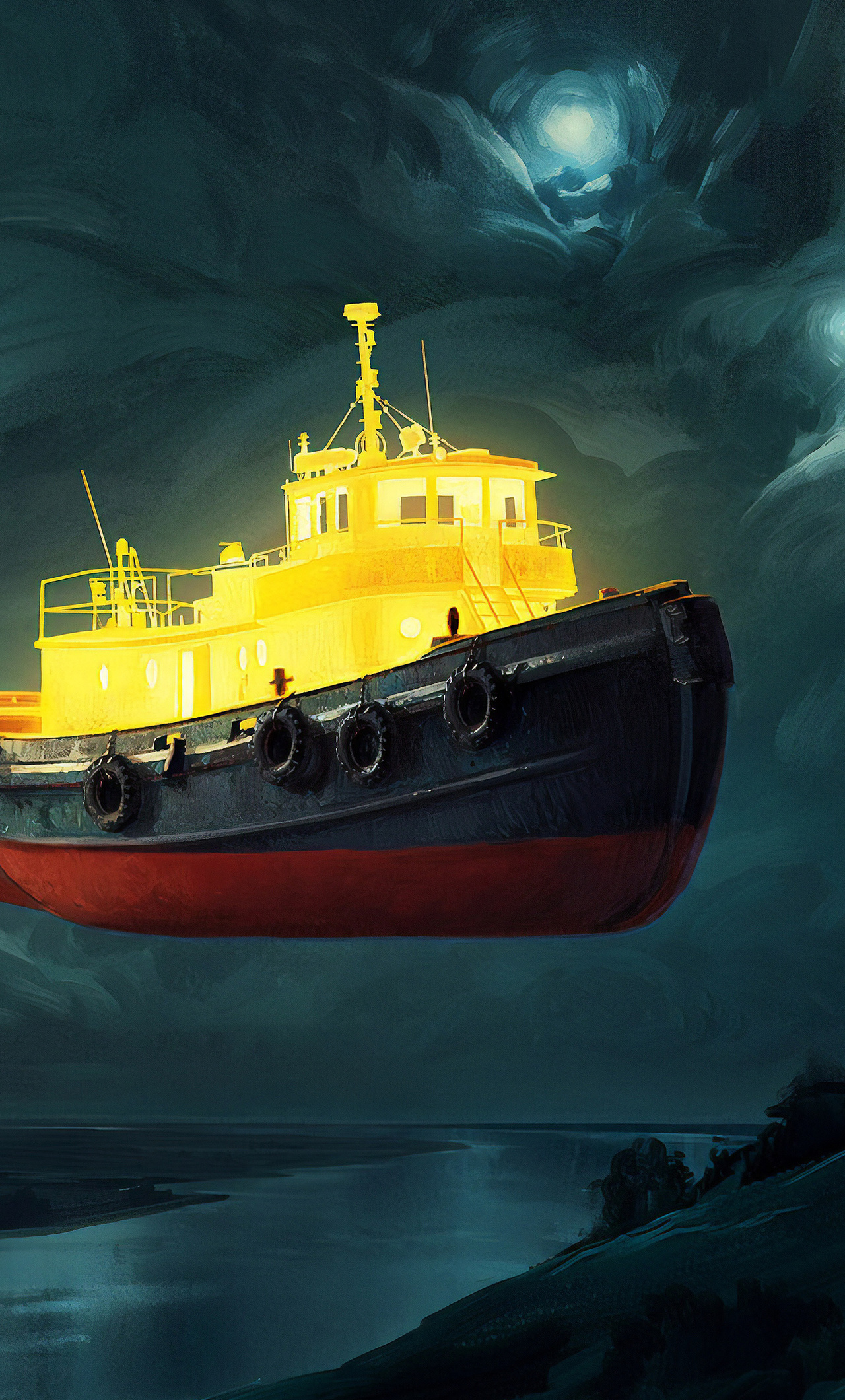 1280x2120 Floating In The Dark iPhone 6+ ,HD 4k Wallpapers,Images ...