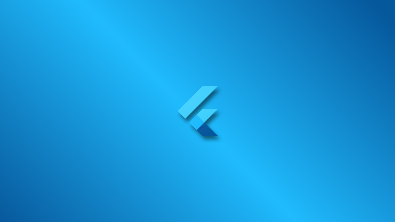 1360x765 Flutter Logo 4k 1360x765 Resolution HD 4k Wallpapers, Images ...