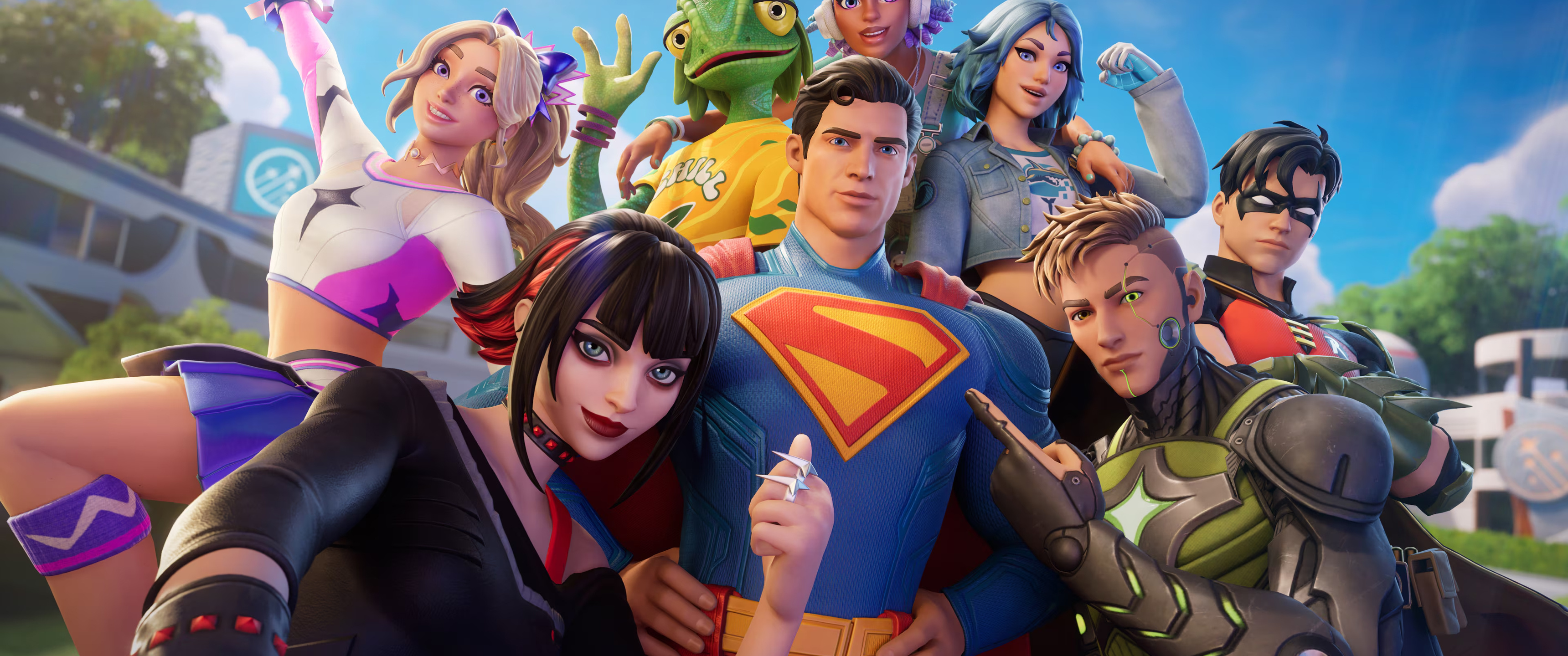 3440x1440 Fortnite Battle Royale X Dc UltraWide Quad HD 1440P ,HD 4k ...