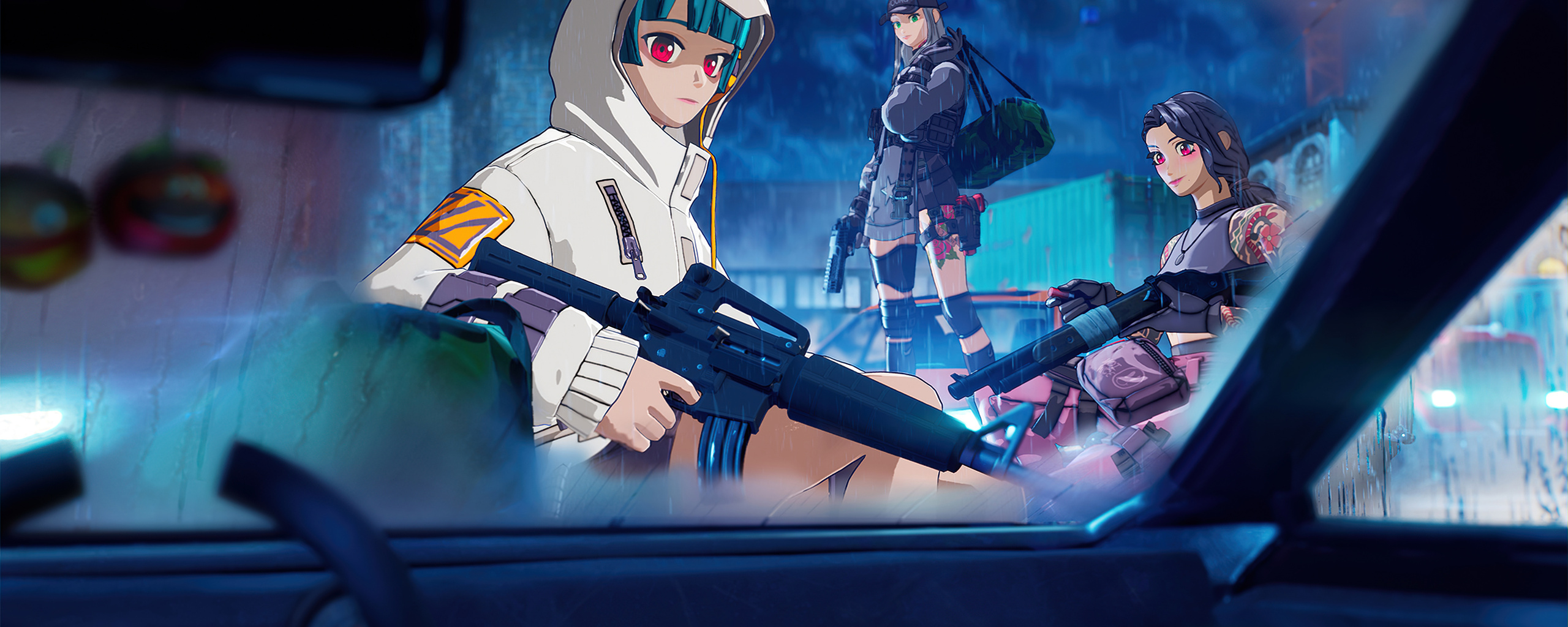 2560x1024 Fortnite Cyber Infiltration Pack 4k Wallpaper,2560x1024 ...