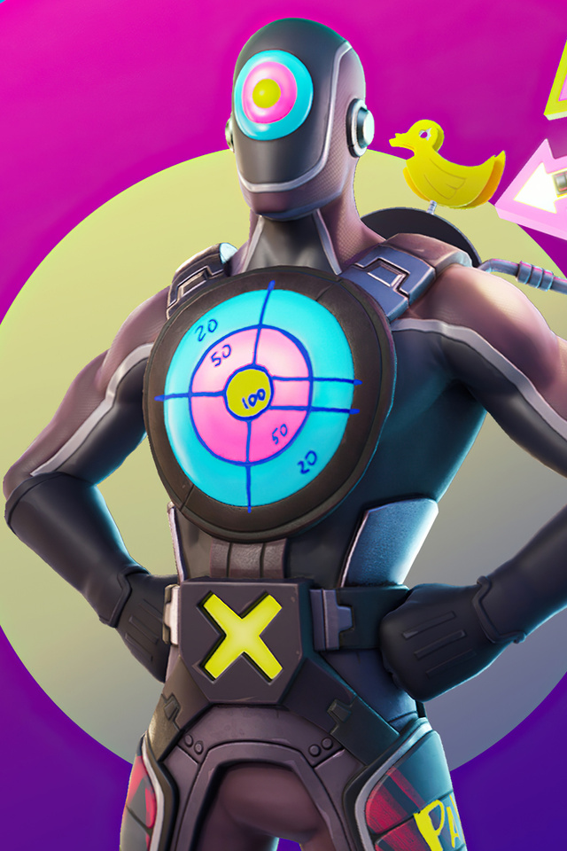 640x960 Fortnite Hit Man Outfit 4k iPhone 4, iPhone 4S ,HD 4k ...
