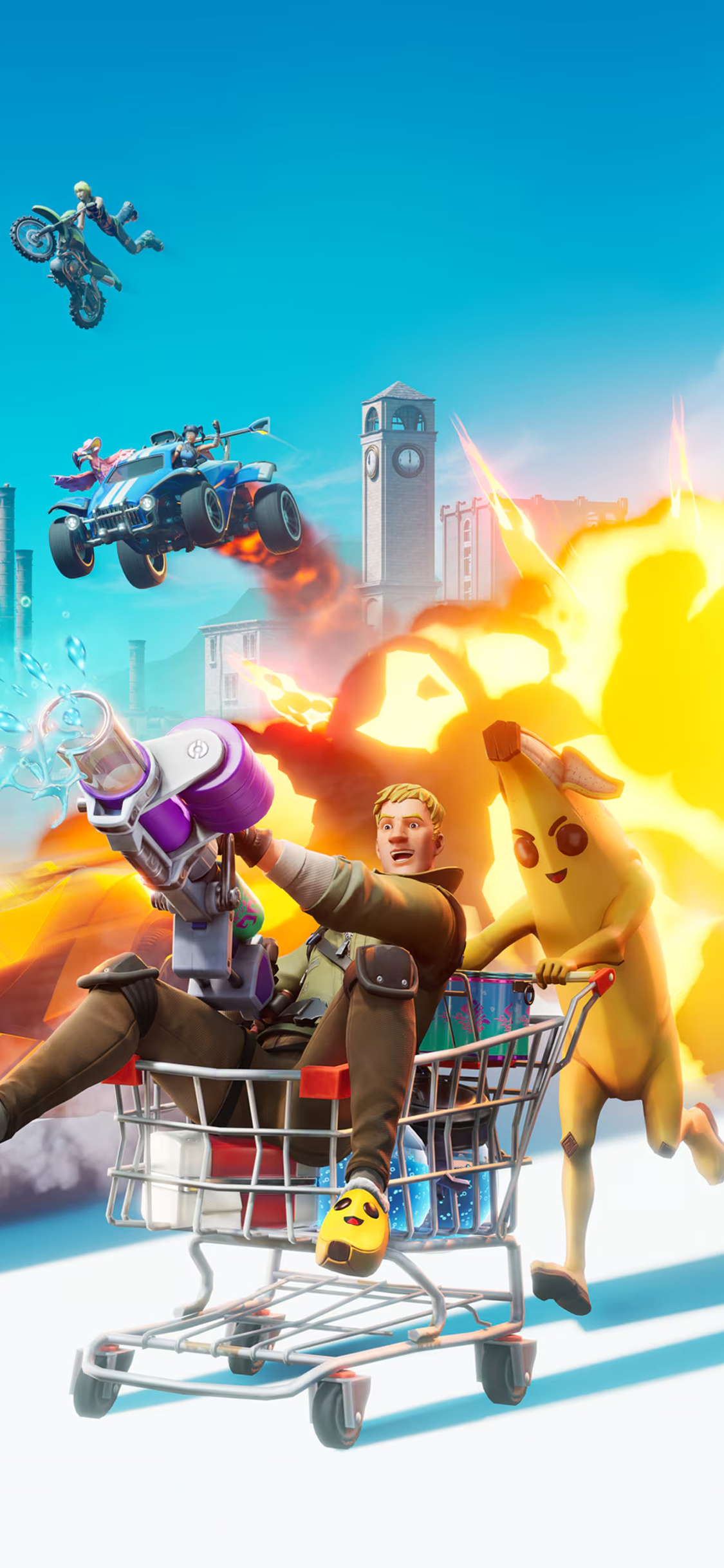 1125x2436 Fortnite Key Art Game Iphone XS,Iphone 10,Iphone X ,HD 4k ...