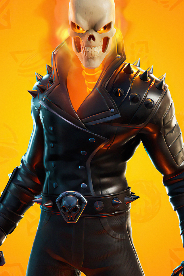 640x960 Fortnite Marvel Ghost Rider 2021 4k iPhone 4, iPhone 4S ,HD 4k ...