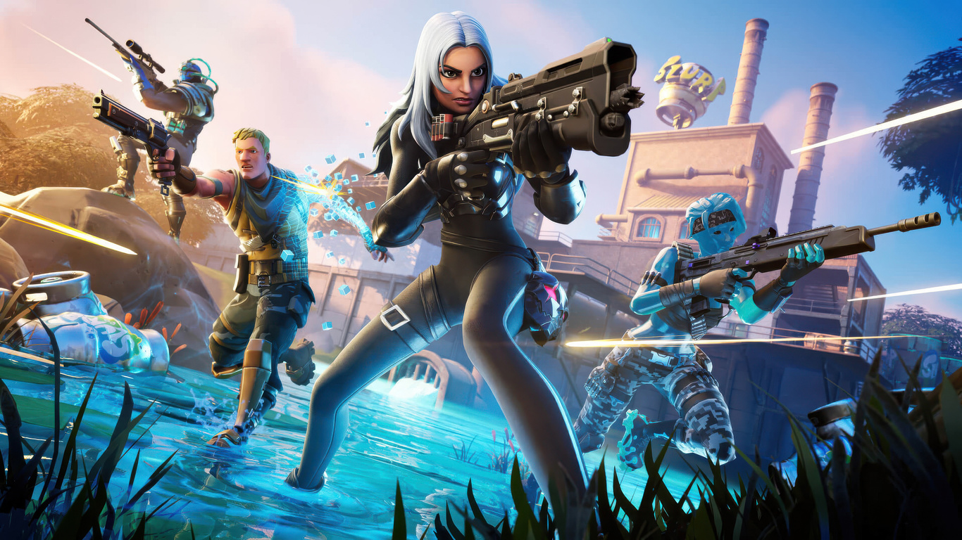 1366x768 Fortnite Reload Slurp Rush 2025 Laptop HD ,HD 4k Wallpapers ...