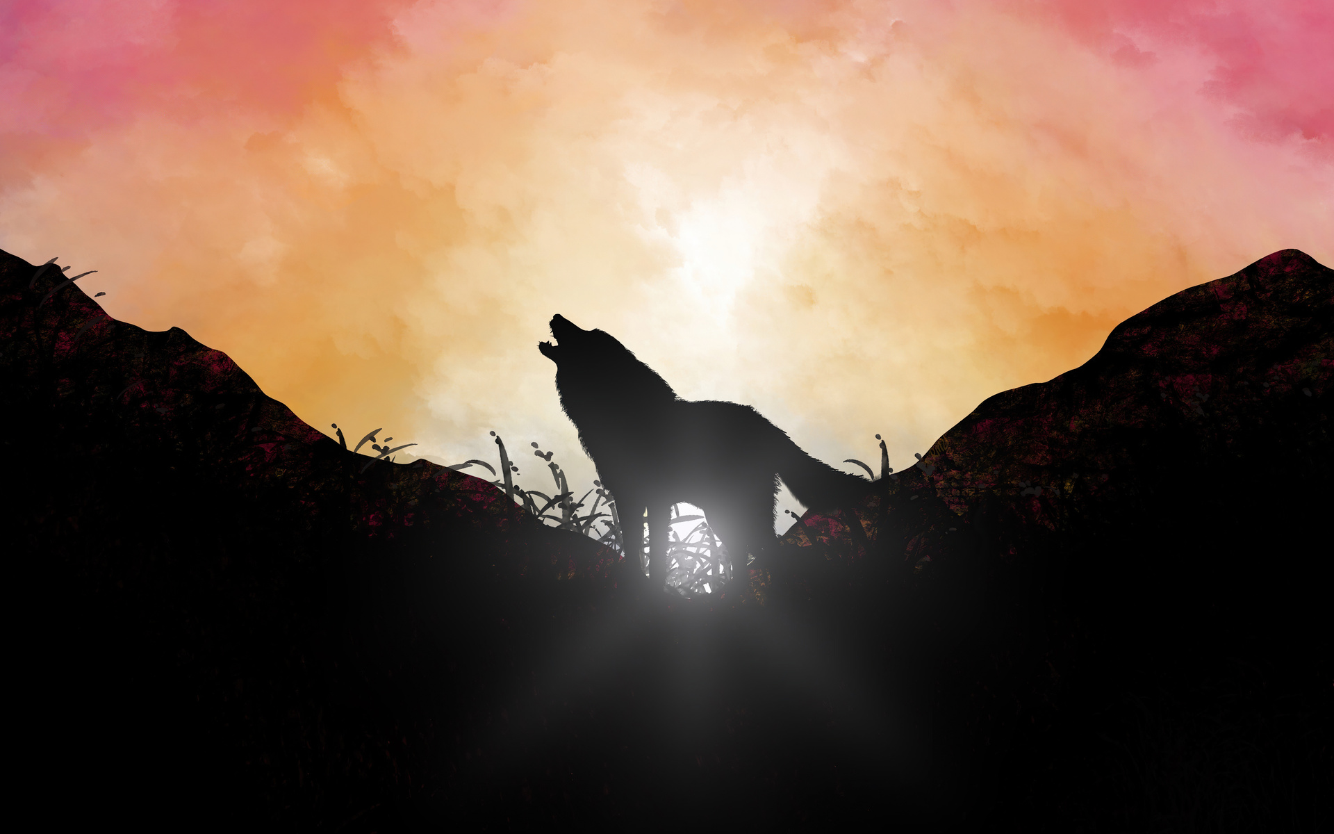 1920x1200 Fox Howling Sunrise 5k 1080P Resolution ,HD 4k Wallpapers ...