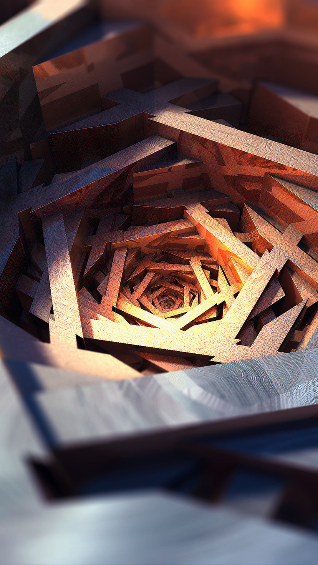 1080x1920 Fractal Geometry 3d Iphone 7,6s,6 Plus, Pixel xl ,One Plus 3 ...