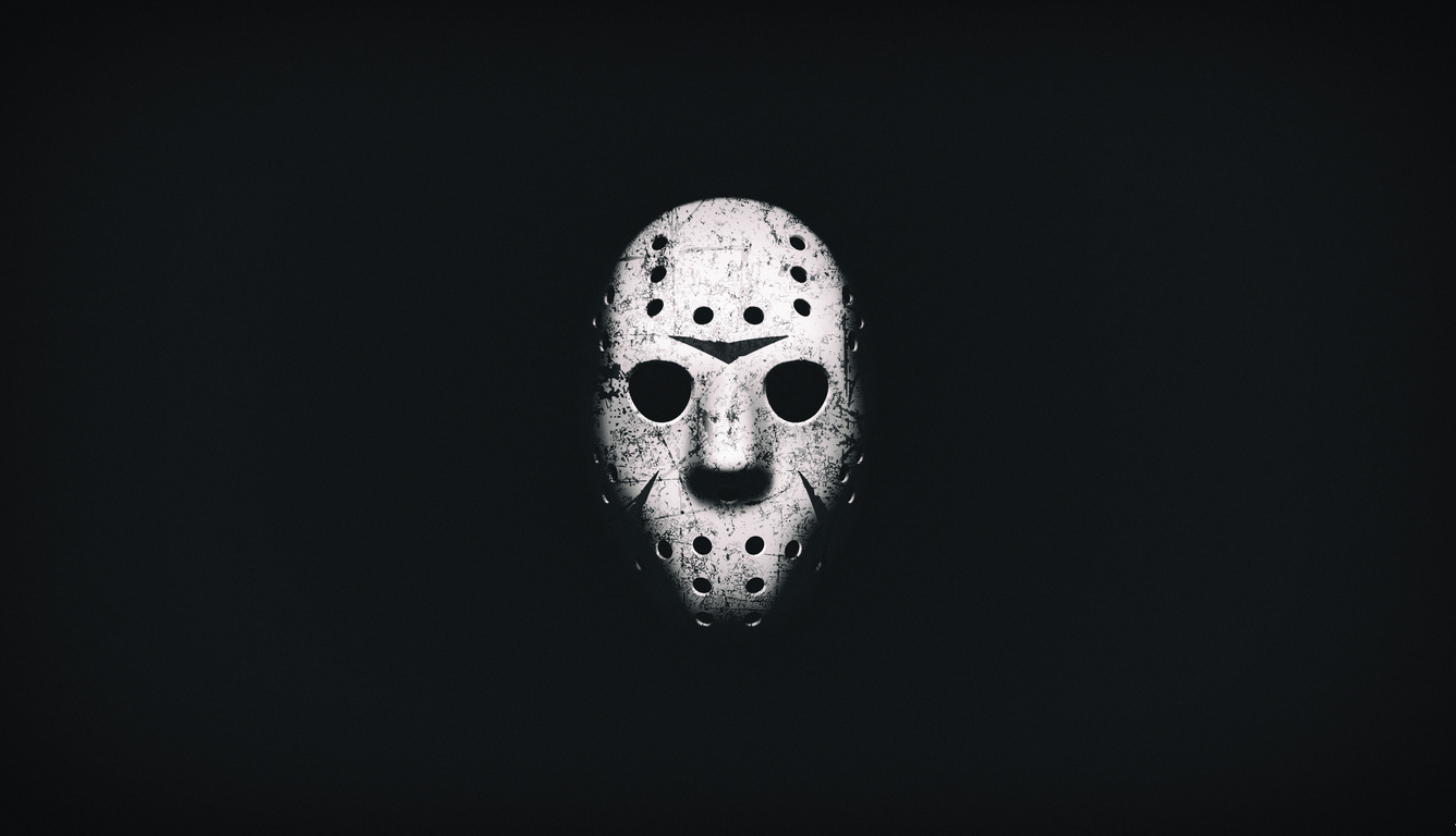 1336x768 Friday The 13th Monochrome 4k Laptop HD HD 4k Wallpapers ...