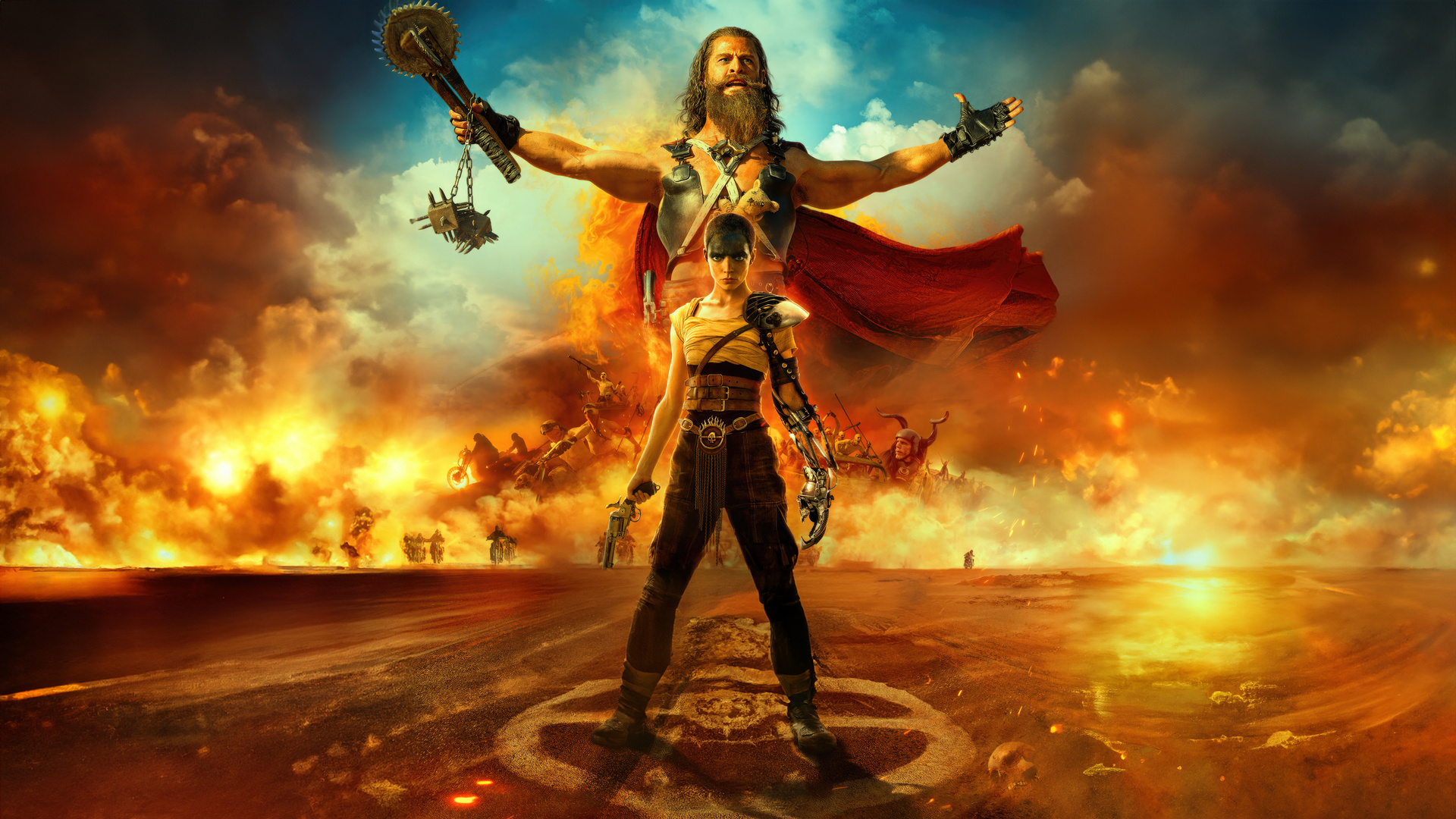 1920x1080 Furiosa A Mad Max Saga 4k Poster Laptop Full HD 1080P ,HD 4k ...