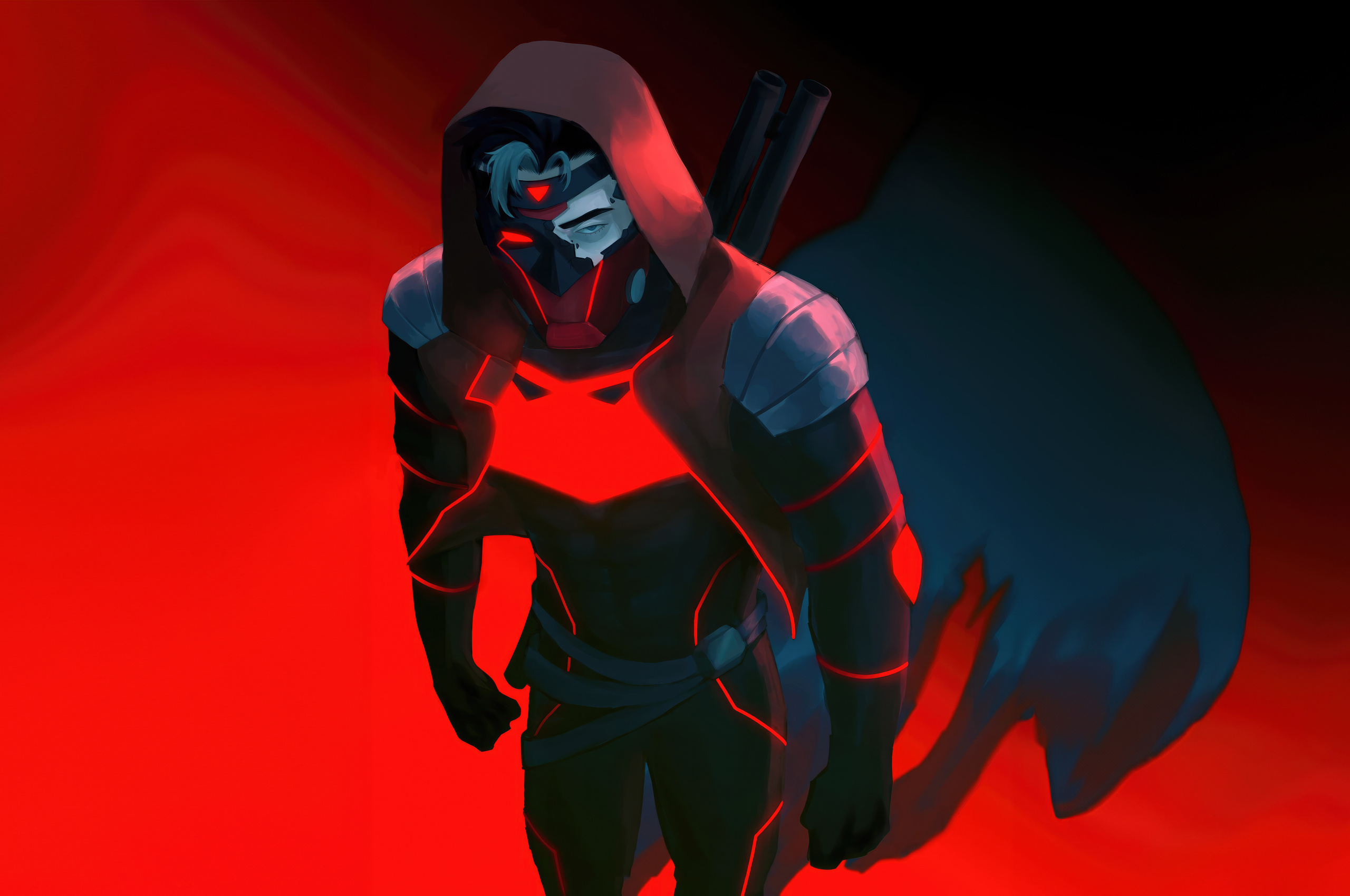 2560x1700 Future State Red Hood Chromebook Pixel ,HD 4k Wallpapers ...