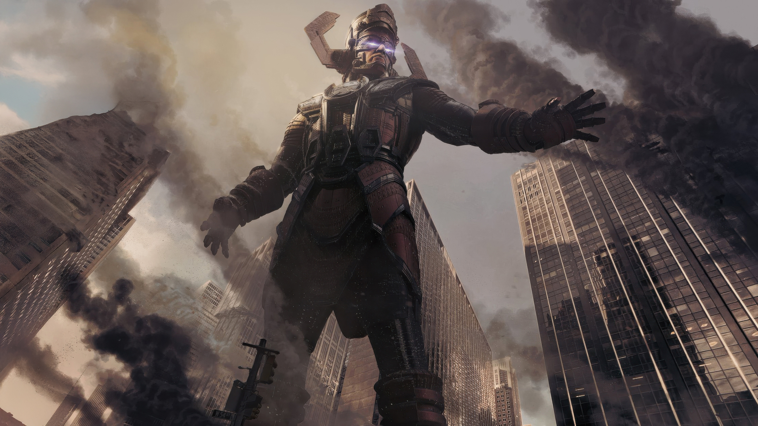 2560x1440 Galactus The Fantastic Four First Steps Movie 1440P ...