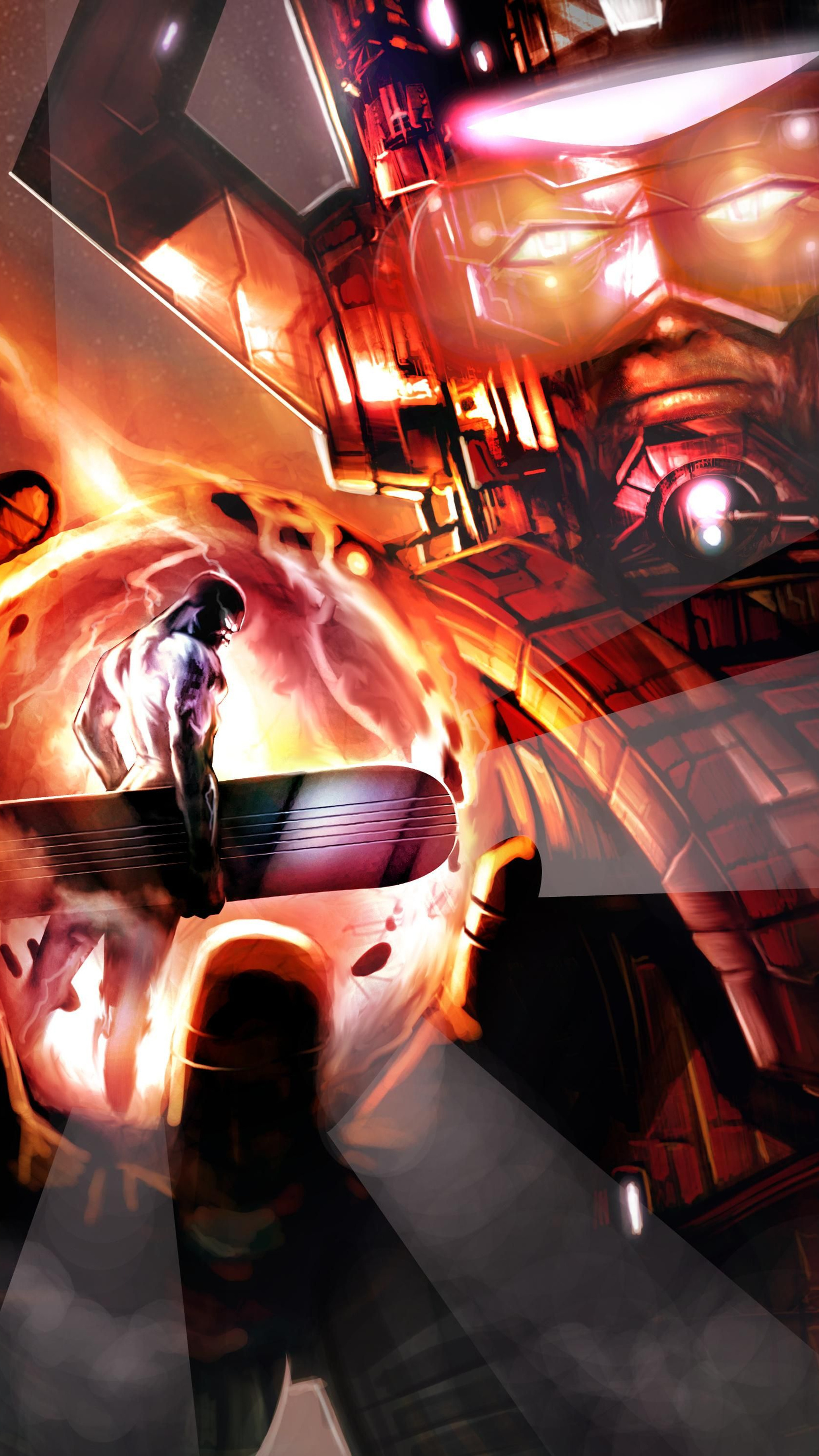 2160x3840 Galactus Vs Silver Surfer Sony Xperia X,XZ,Z5 Premium ,HD 4k ...