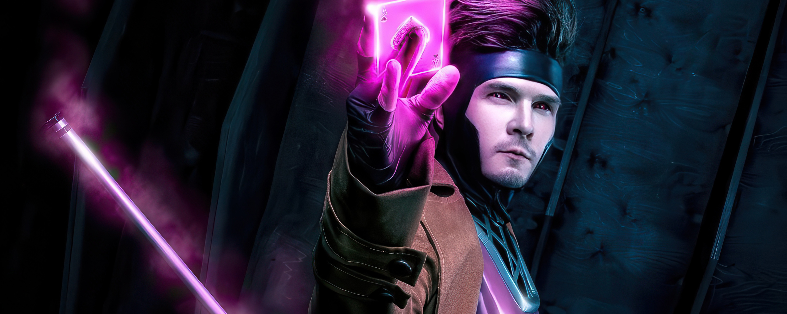 2560x1024 Gambit Power Pose Wallpaper,2560x1024 Resolution HD 4k ...