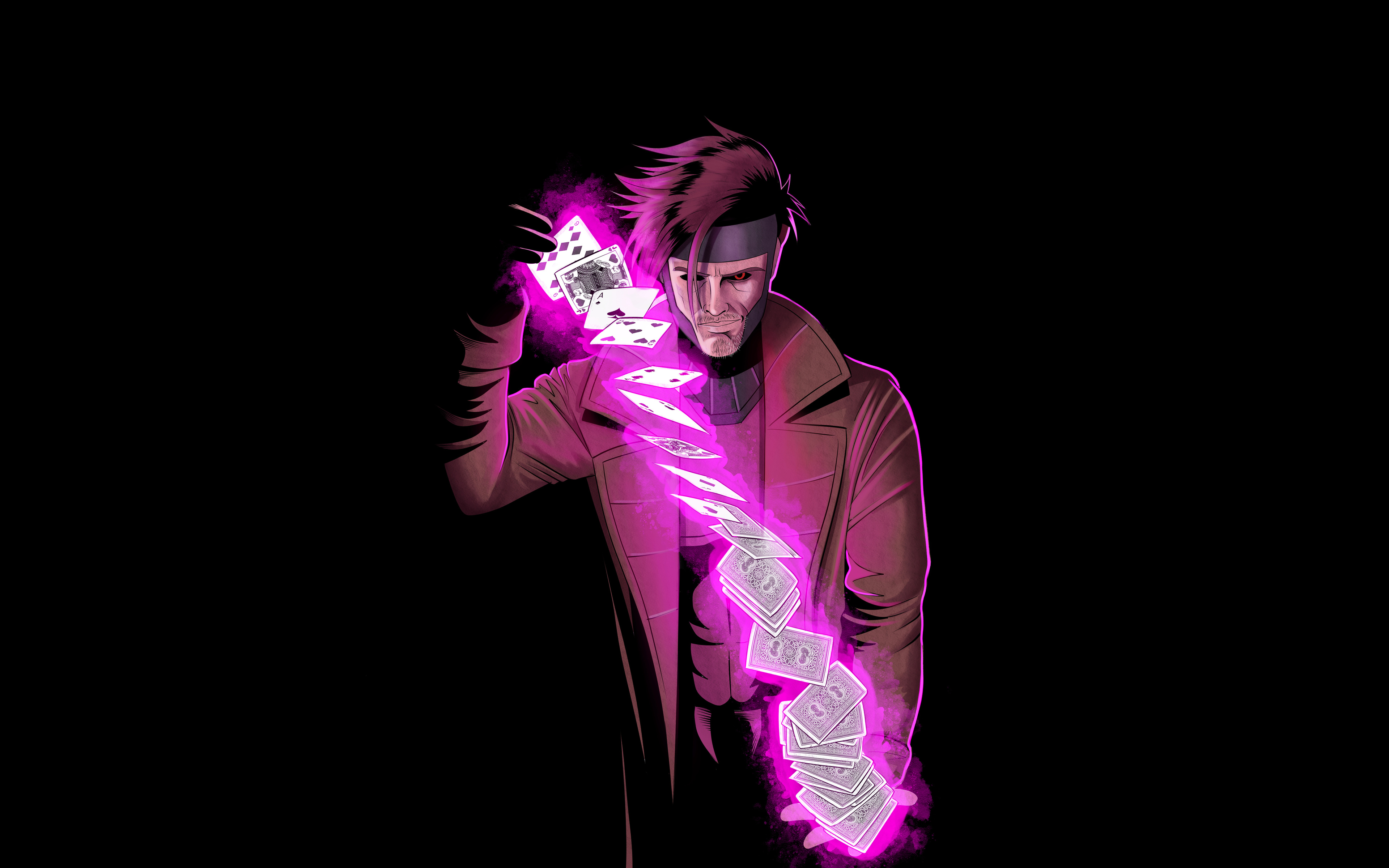 3840x2400 Gambit Stylish Power 4K ,HD 4k Wallpapers,Images,Backgrounds ...