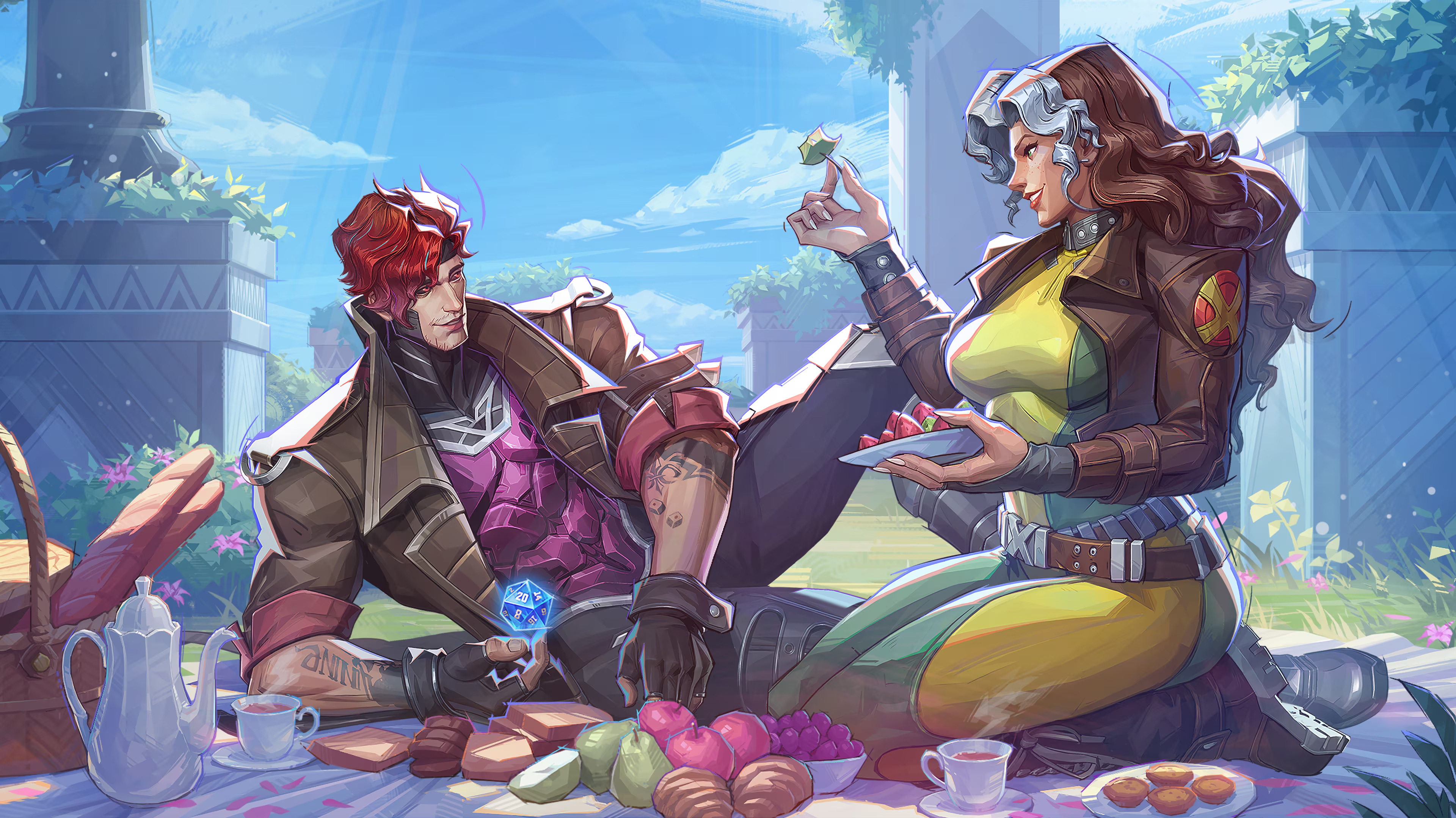 3840x2160 Gambit X Rogue In Marvel Rivals 4K ,HD 4k Wallpapers,Images ...