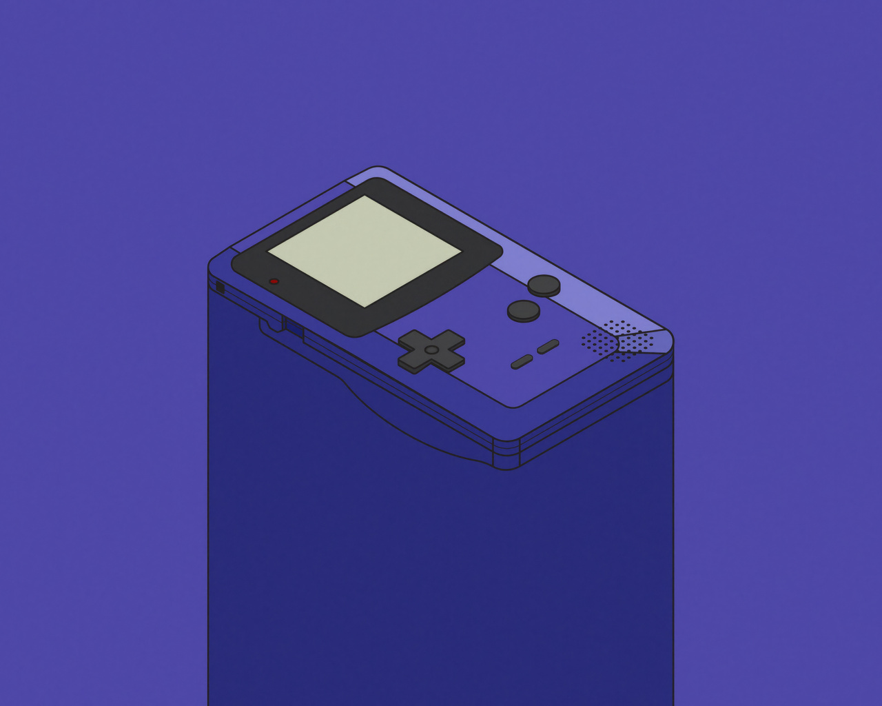 1280x1024 Gameboy Console Minimal Blue 5k Wallpaper,1280x1024 ...