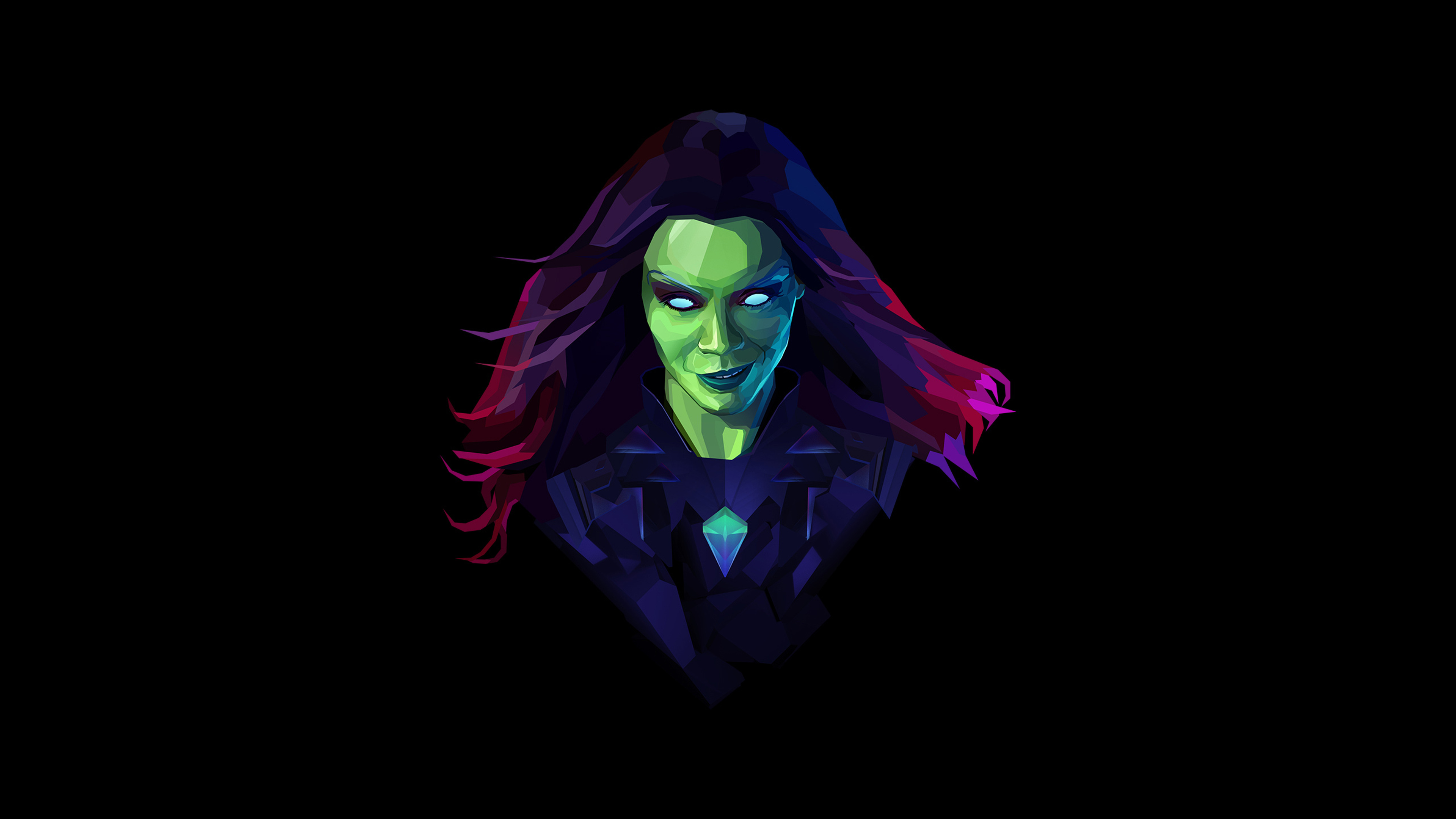 3840x2160 Gamora Digital Art 4K ,HD 4k Wallpapers,Images,Backgrounds ...