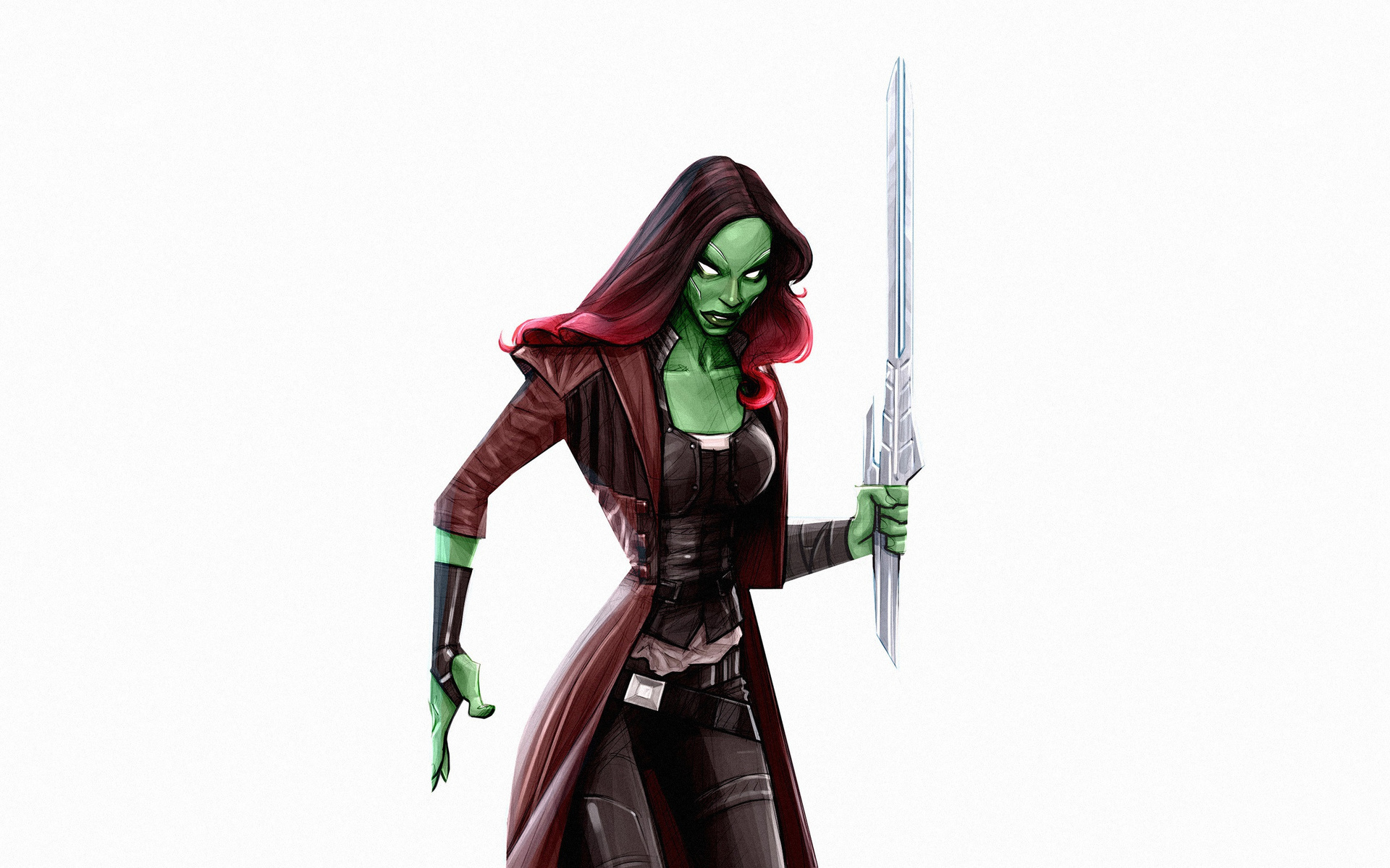 1920x1200 Gamora Digital Artwork 1080P Resolution ,HD 4k Wallpapers ...