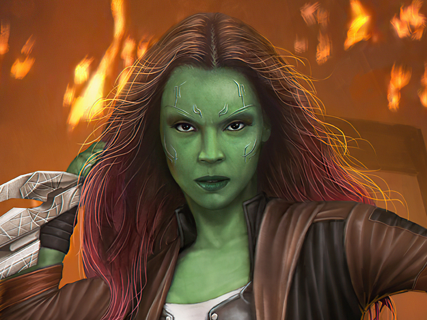 1680x1260 Gamora From Avengers 1680x1260 Resolution HD 4k Wallpapers ...