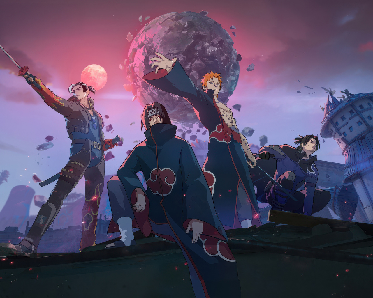 1280x1024 Gareena Free Fire X Naruto Shippuden Wallpaper,1280x1024 ...