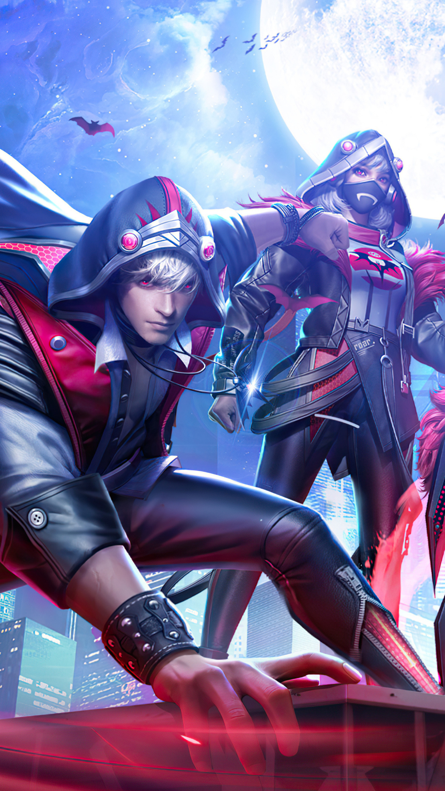 1440x2560 Garena Free Fire Bloodwing City Samsung Galaxy S6,S7 ,Google ...