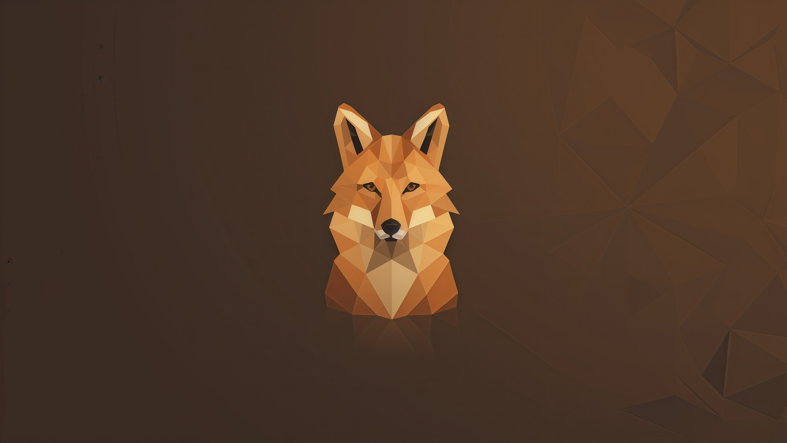2560x1440 Geometric Fox Portrait 1440P Resolution ,HD 4k Wallpapers ...