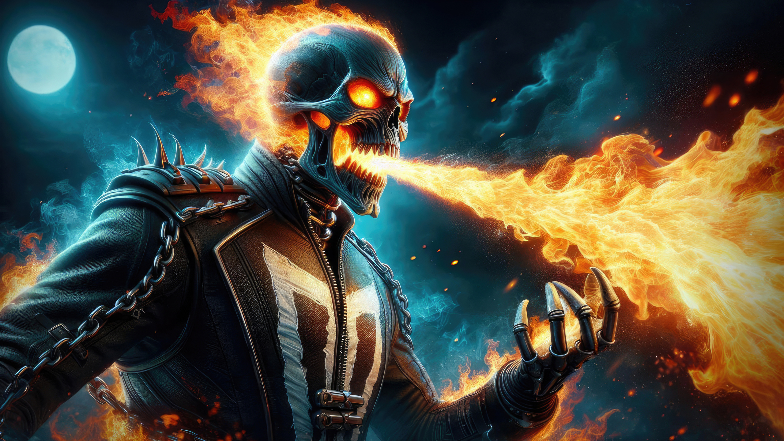 2560x1440 Ghost Rider Conqueror 1440P Resolution ,HD 4k Wallpapers ...