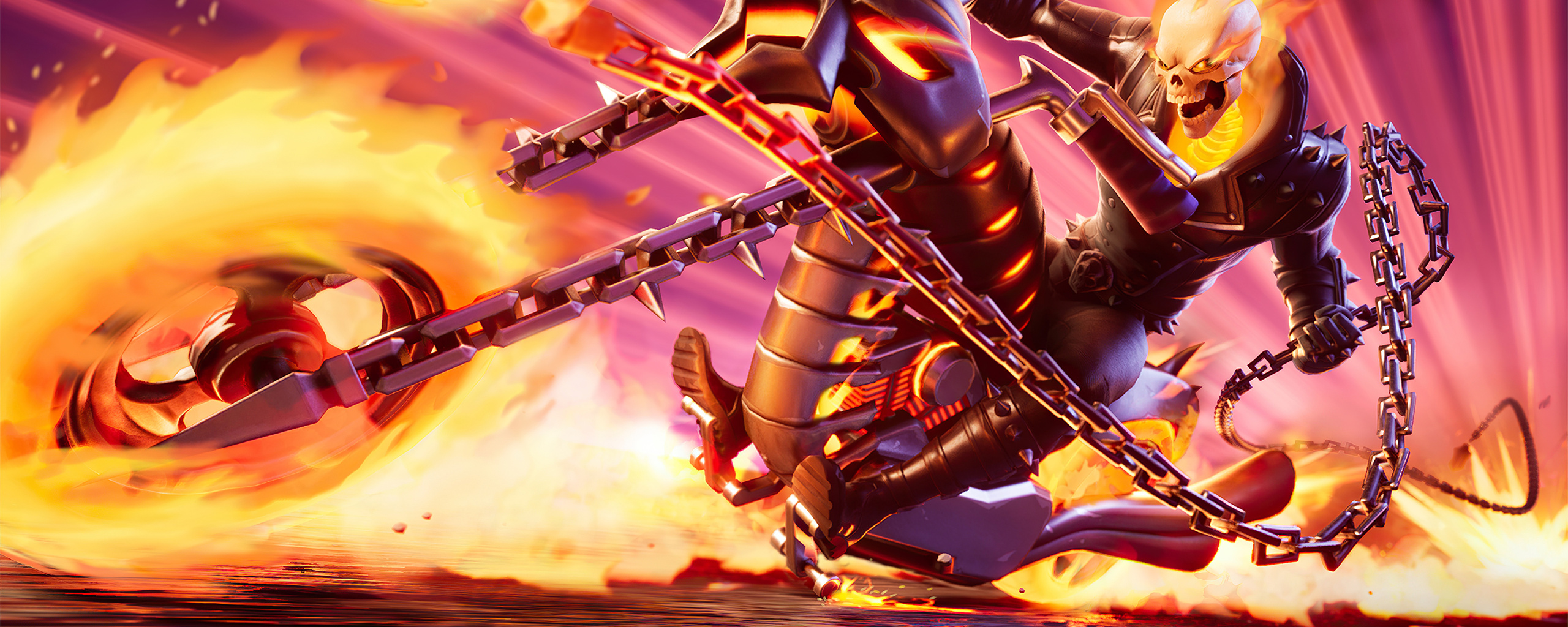 2560x1024 Ghost Rider Fortnite 4k Wallpaper,2560x1024 Resolution HD 4k ...