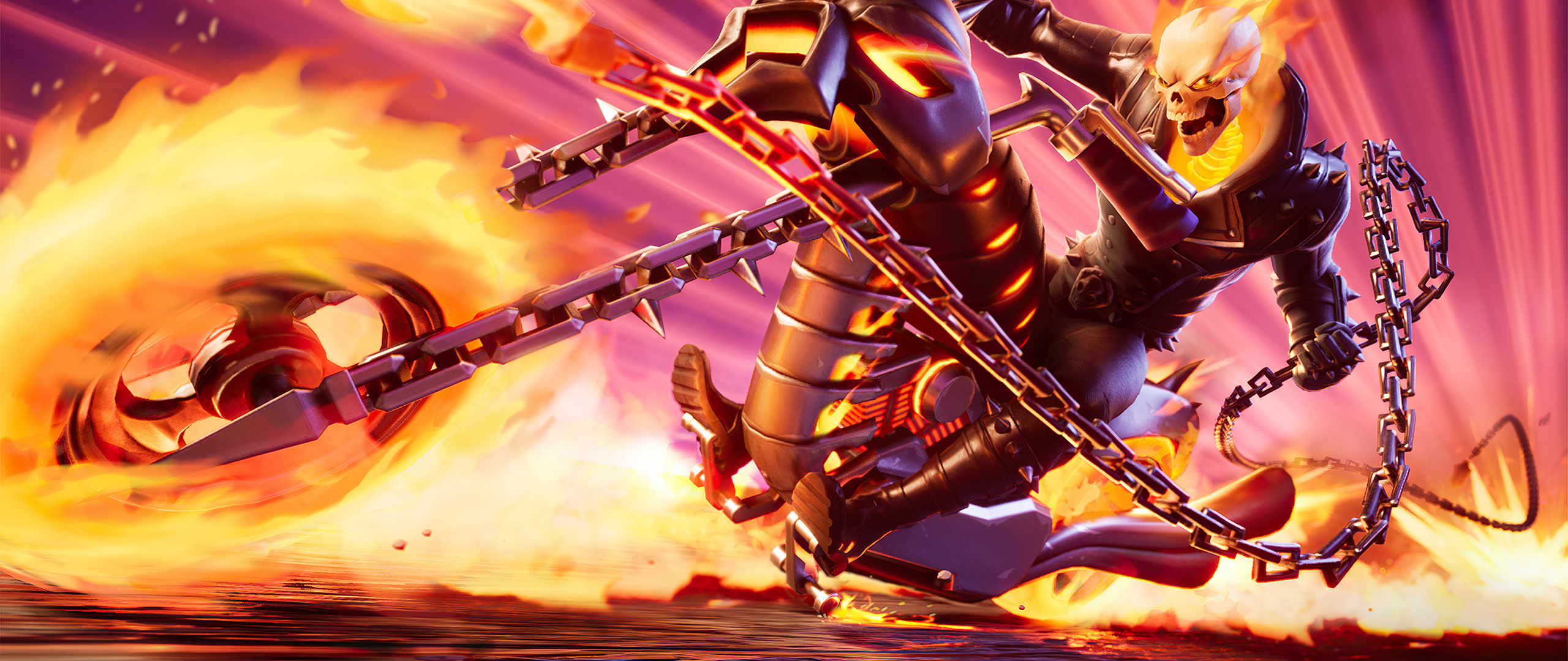 2560x1080 Ghost Rider Fortnite 4k Wallpaper,2560x1080 Resolution HD 4k ...