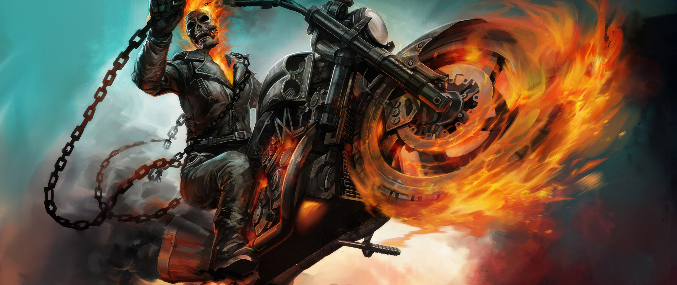 2560x1080 Ghost Rider The Spirit Of Vengeance Wallpaper,2560x1080 ...