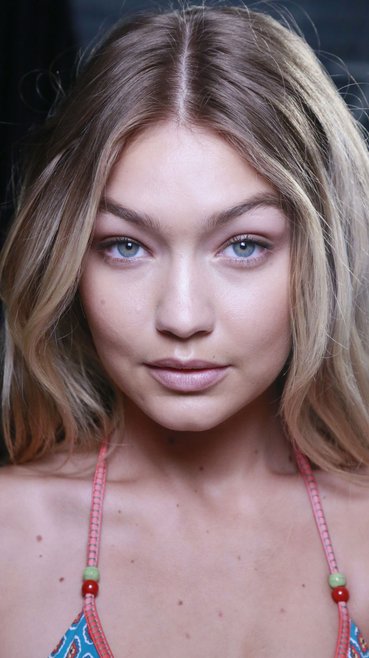 750x1334 Gigi Hadid Face Closeup iPhone 6, iPhone 6S, iPhone 7 ,HD 4k Wallpapers,Images ...