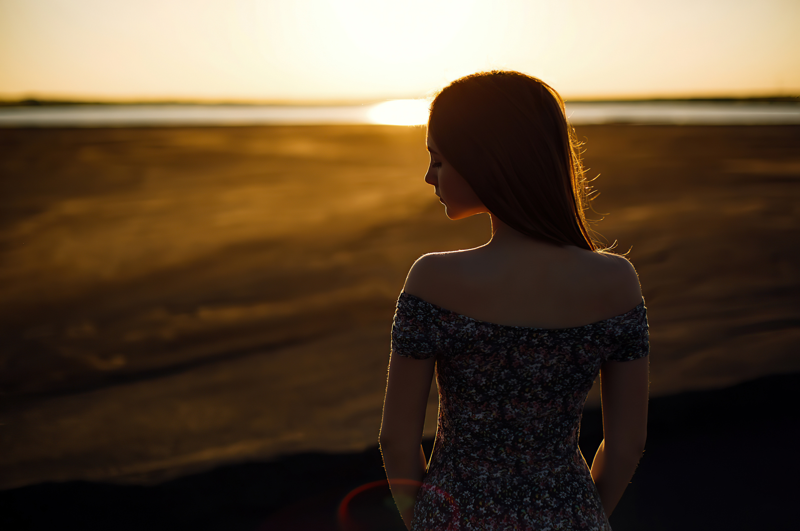 2560x1700 Girl Depth Of Field Sunset 4k Chromebook Pixel Hd 4k