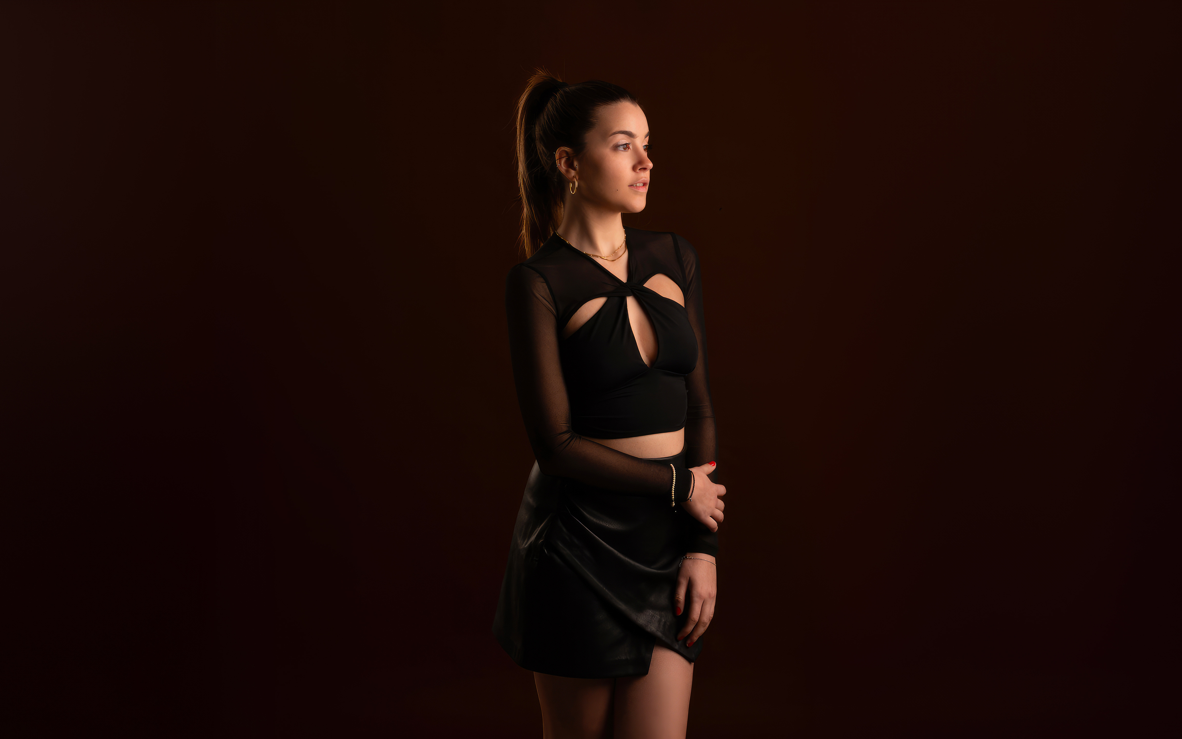 3840x2400 Girl Dressed In Darkness 4K ,HD 4k Wallpapers,Images ...