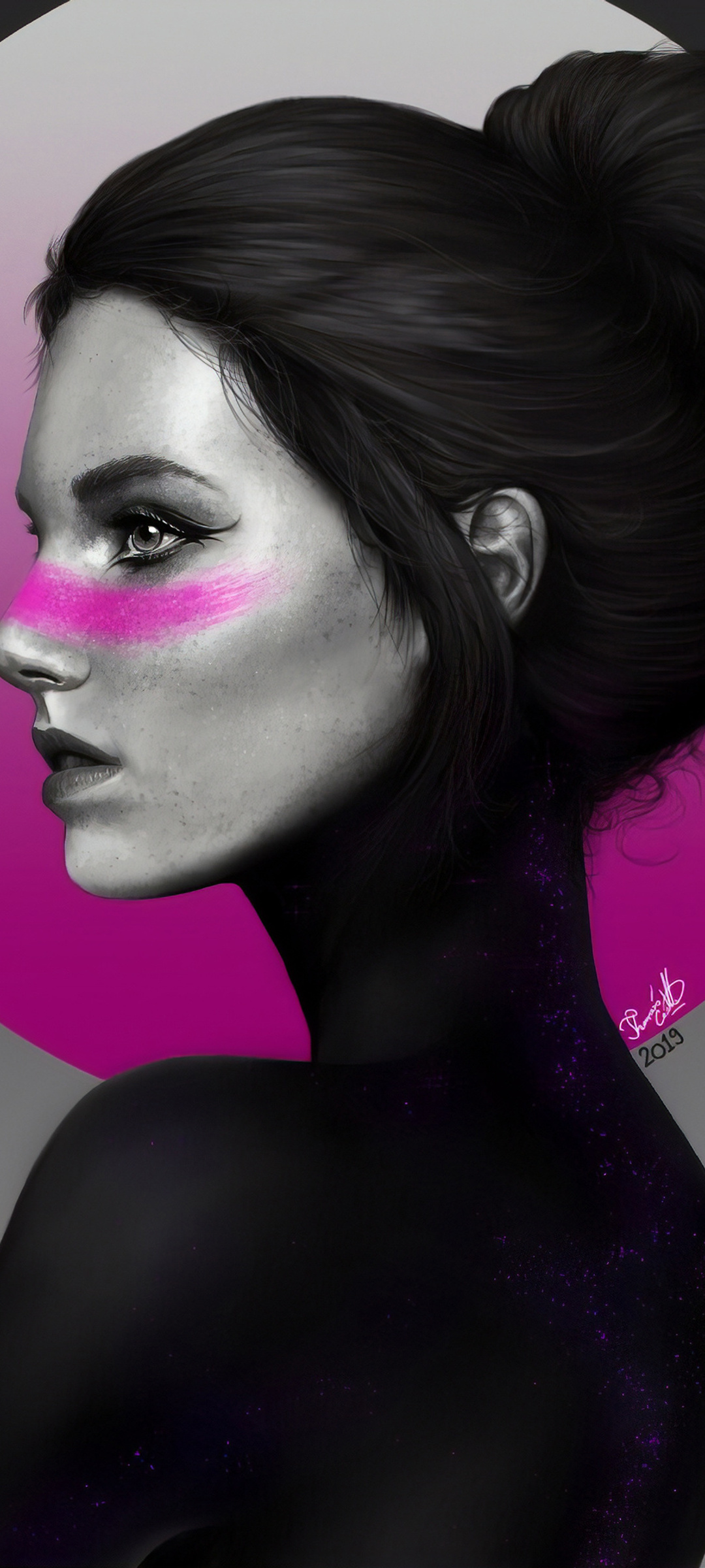 1080x2400 Girl Face Dark Portrait 4k Google Pixel 7 ,HD 4k Wallpapers ...