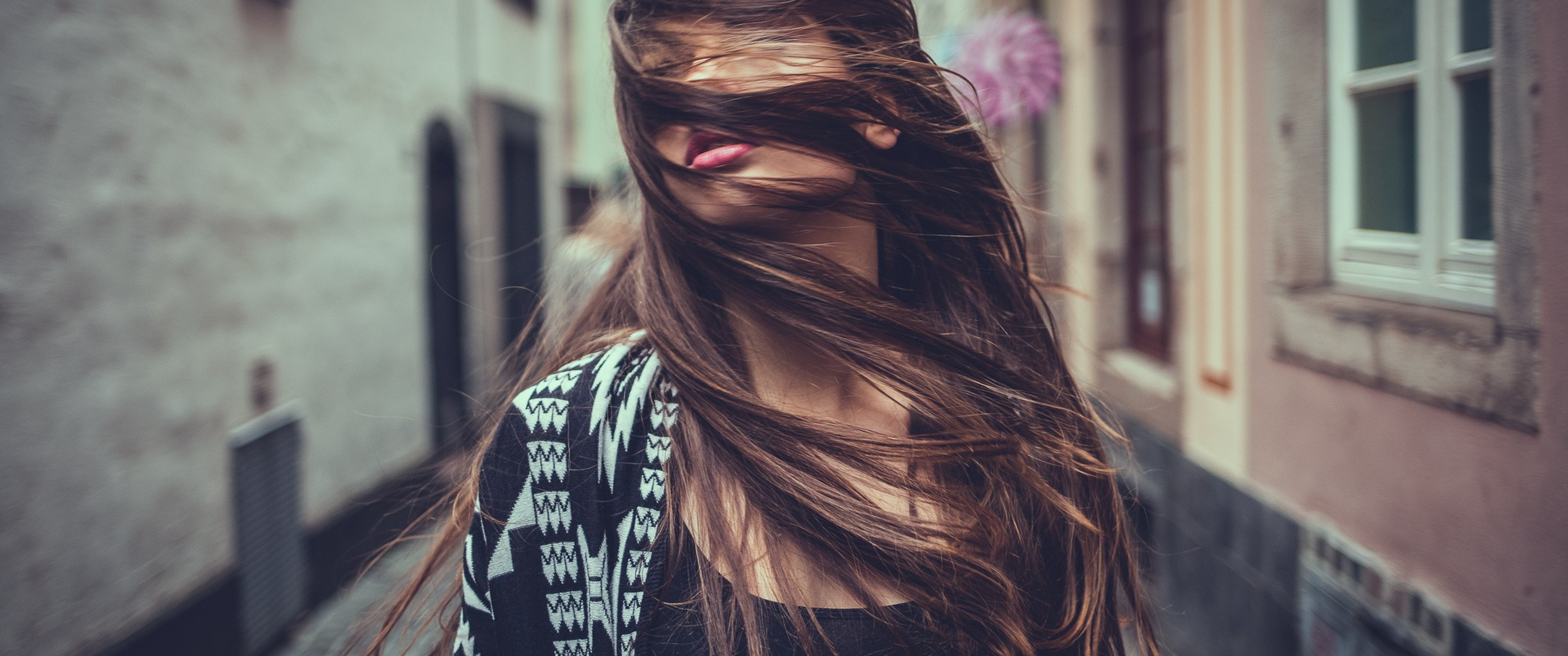 3440x1440 Girl Hair In Face UltraWide Quad HD 1440P ,HD 4k Wallpapers ...