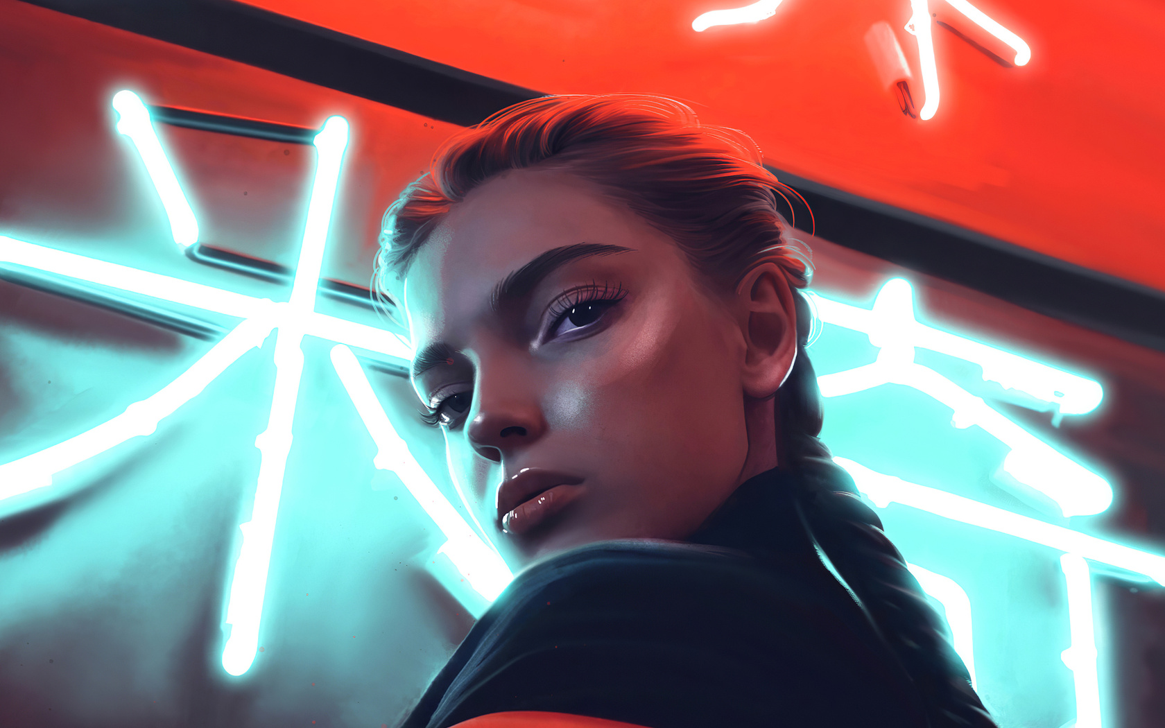 1680x1050 Girl In Ninja City Wallpaper,1680x1050 Resolution HD 4k ...