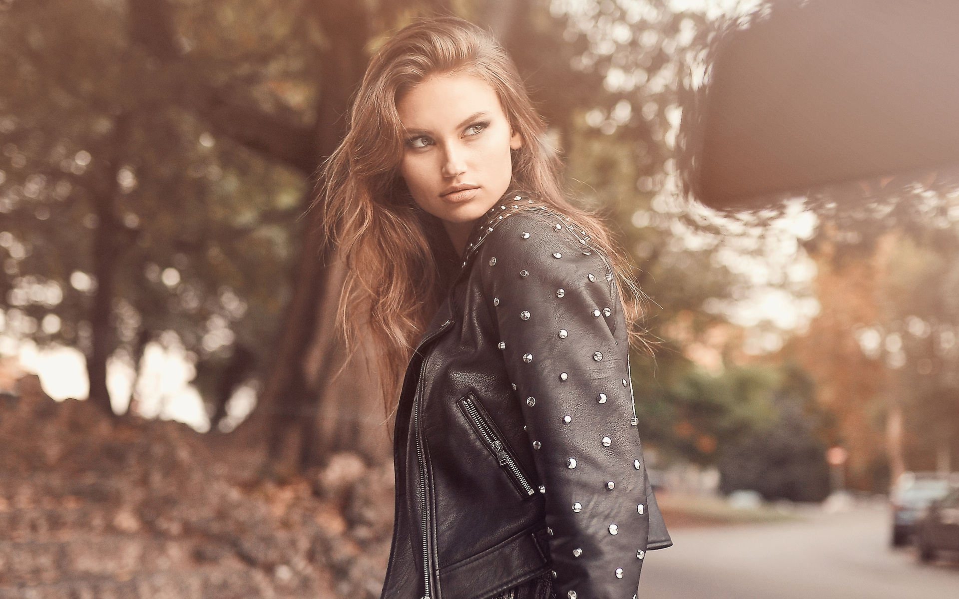 1920x1200 Girl Sitting Car Bonnet 1080P Resolution ,HD 4k Wallpapers ...