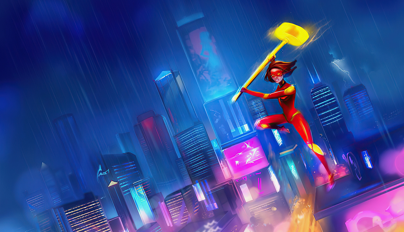 1336x768 Girl Superhero Laptop HD ,HD 4k Wallpapers,Images,Backgrounds ...