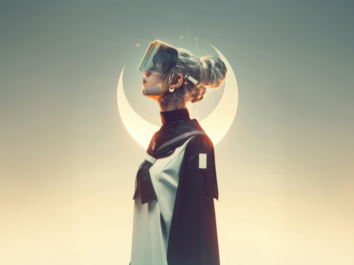 1400x1050 Girl Wearing Vr Wallpaper,1400x1050 Resolution HD 4k ...