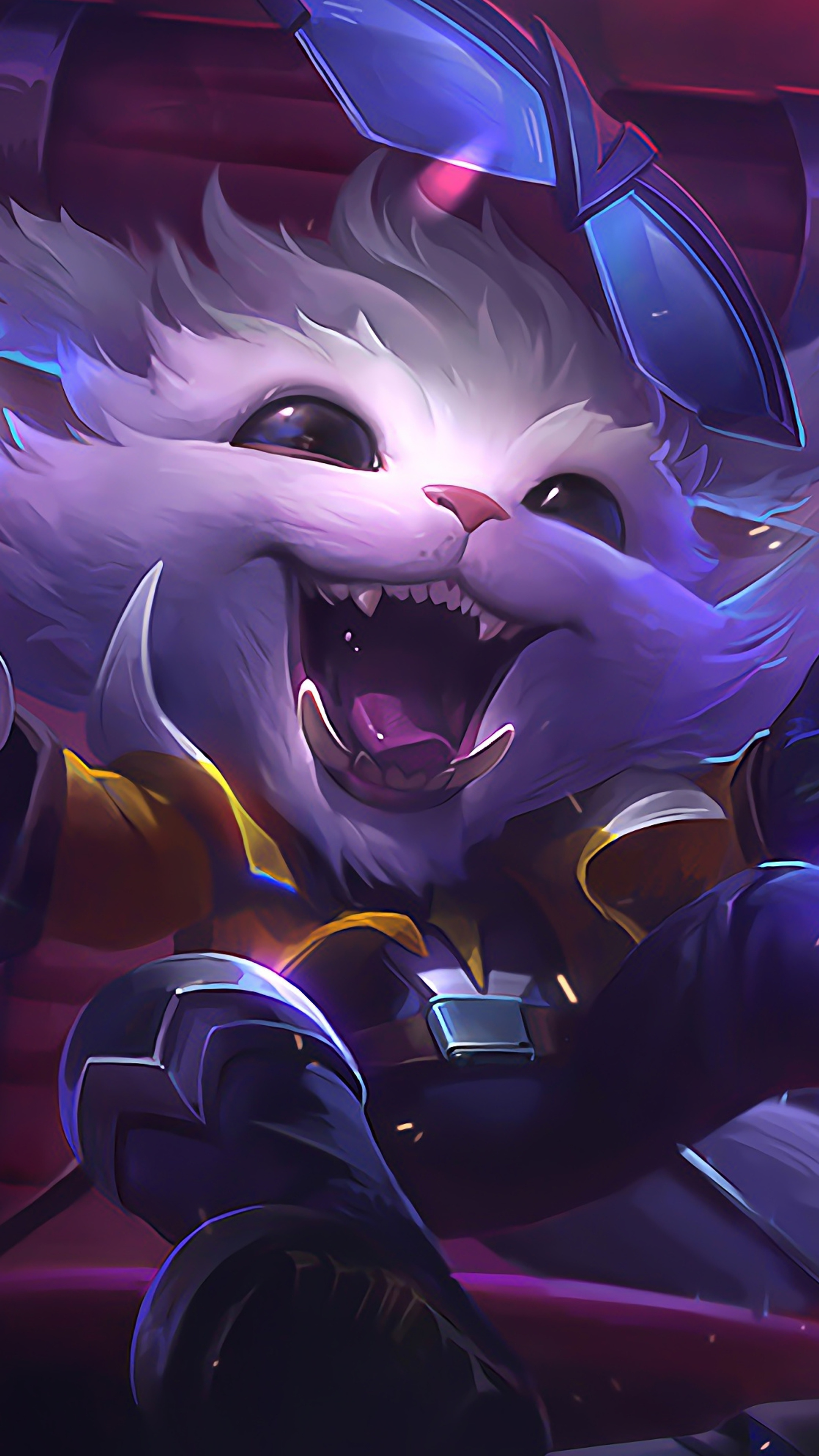 2160x3840 Gnar League Of Legends 4k Sony Xperia X,XZ,Z5 Premium ,HD 4k ...