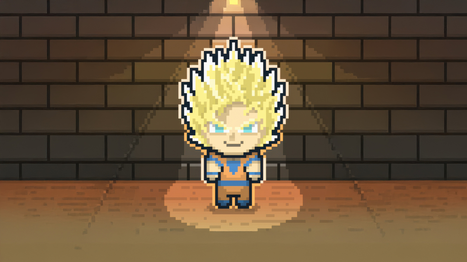 1600x900 Goku 8 Bit Unleashed Wallpaper,1600x900 Resolution HD 4k ...