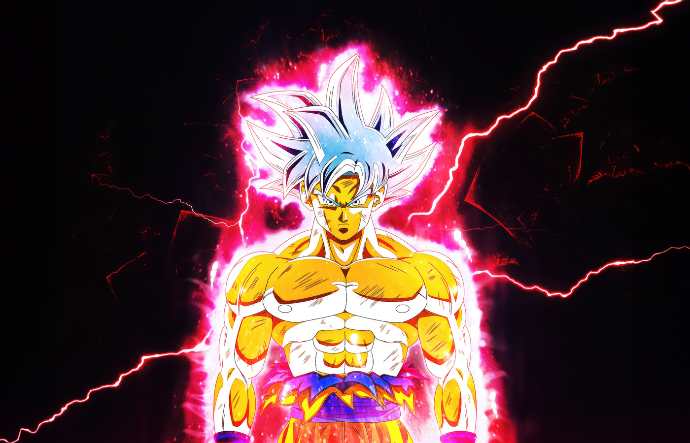 1400x900 Goku Dragon Ball Ultra Instinct Power 5k Wallpaper 1400x900