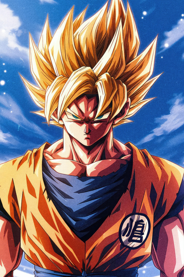 640x960 Goku Limitless Potential iPhone 4, iPhone 4S ,HD 4k Wallpapers ...